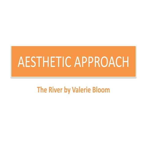 Aesthetic approach | PPTX