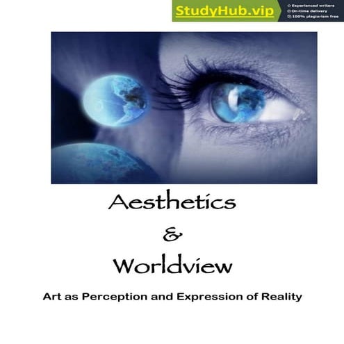Aesthetics Worldview | PDF