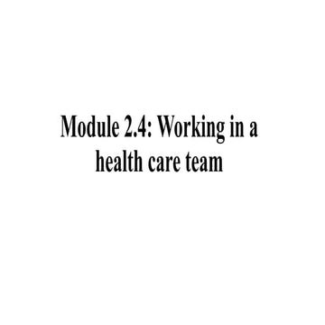 AETCOM module 2.4 for II phase undergraduates | PPTX