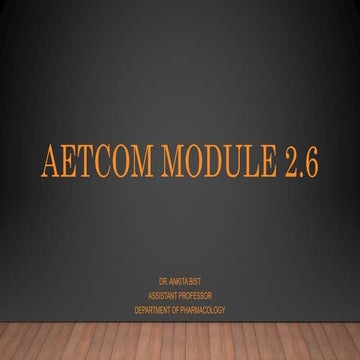 AETCOM module 2.6 | PPTX