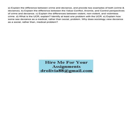 a Explain the difference between crime and deviance and pr.pdf