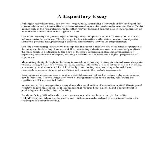 A Good Expository Essay.pdf
