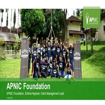 APNIC Foundation, presented by Ellisha Heppner at the PNG DNS Forum ...