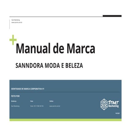 Manual de Marca Moda Praia | PDF