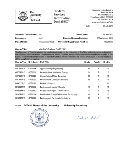DU marksheet | PDF | Educational Assessment | Education