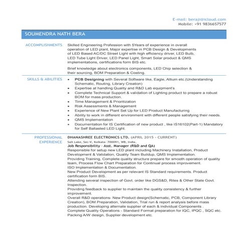 Resume 2017 Signed | PDF