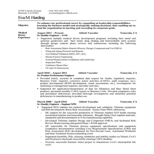 Eva Harding Resume_2015 | PDF