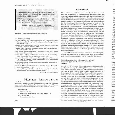 Haitian Revolution English | PDF