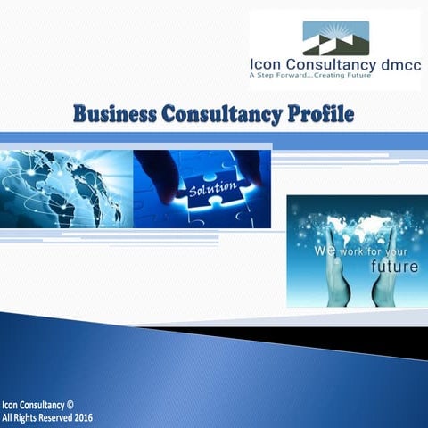 Business Consultancy Profile - Icon Consultancy | PPT