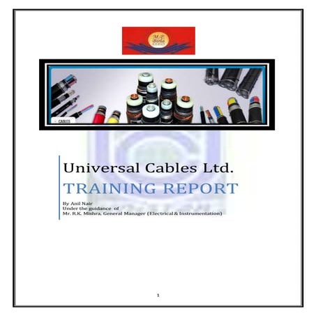Universal Cables Ltd | DOCX