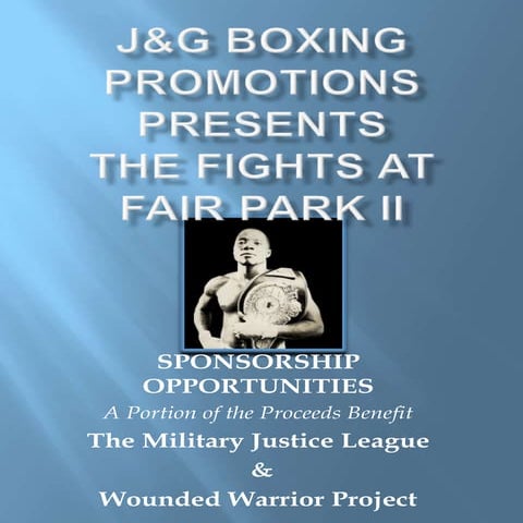 J&G Boxing Sponsorship Proposal | PPTX