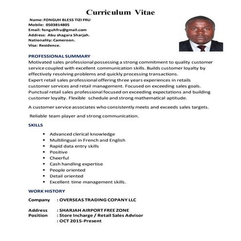 Bashir Cv | DOCX