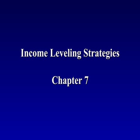 Afa income tax chapter 7 | PPT