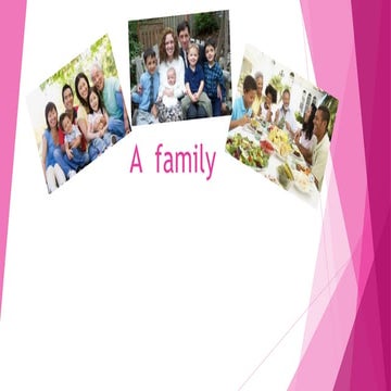 My Family Presentation kindergarten .pptx