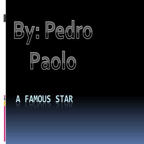 A famous star[1] | PPTX