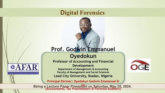 A brief Intro to Digital Forensics | PPT