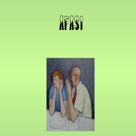 Afasi | PPT