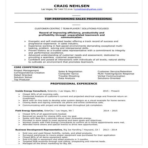 CraigsResume2016 | PDF