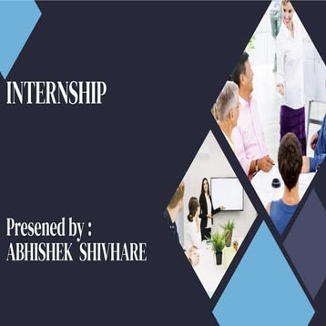internship pptx | PDF | Undergraduate Education | College Education