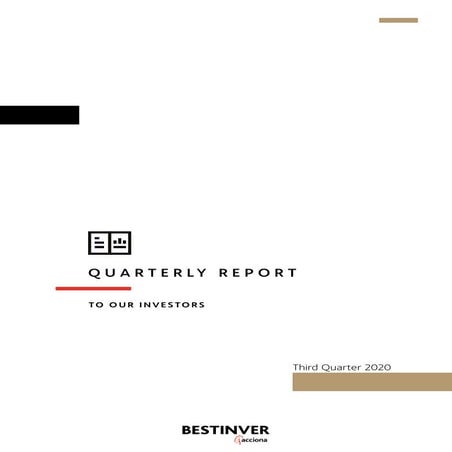 Quarterly report for our investors - Third quarter 2020 | PDF