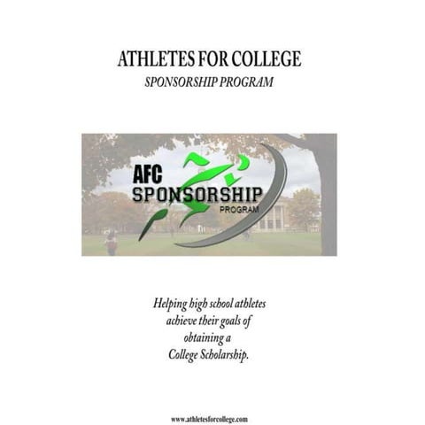 AFC Corporate Sponsorship PowerPoint | PPTX