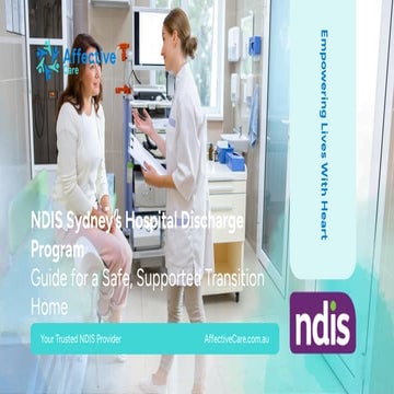 NDIS Sydney Hospital Discharge Program: A Complete Guide for a Safe ...
