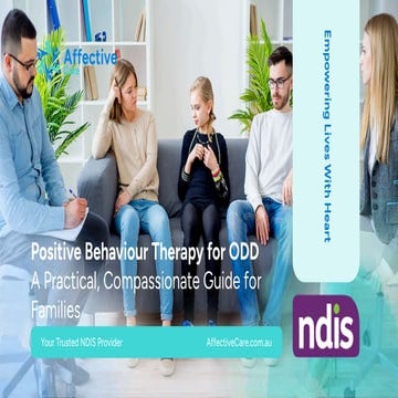 Positive Behaviour Therapy for ODD: A Practical, Compassionate Guide ...