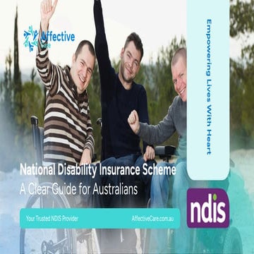 National Disability Insurance Scheme: A Clear Guide for Australians | PDF