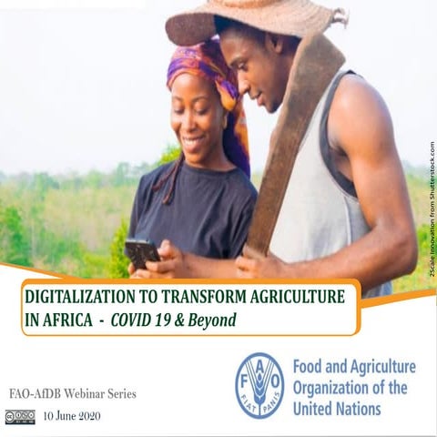 Digitalization to transform African Agriculture | PPT