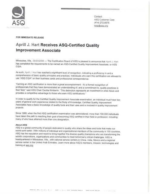 EL103 CERTIFICATE | PDF