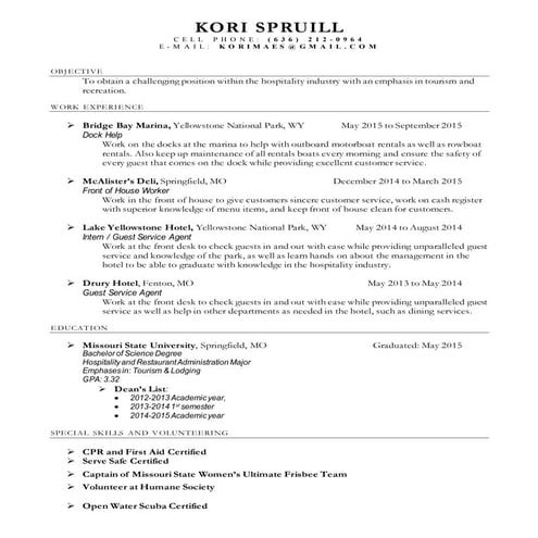 Janice Petrousse CV | DOCX