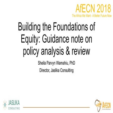 Af ecn 2018 building foundation of equity | PDF