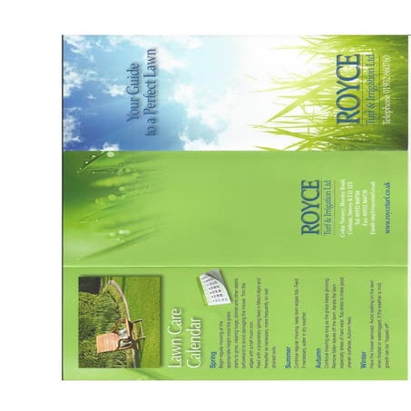 how to lay a lawn | PDF