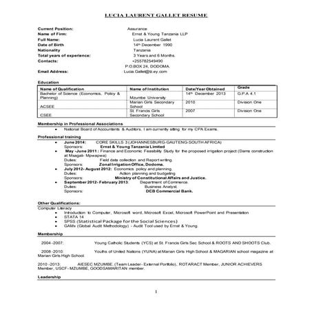 LUCIA CV 2015 | DOCX