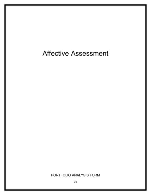 Learning taxonomy affective | PDF