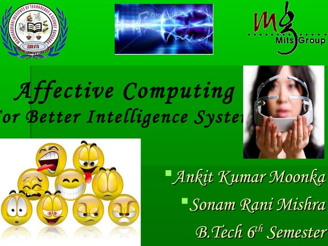 Affective Computing Ppt Computing Technology And Computing