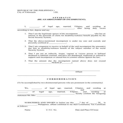 Notarial Commissioning Template | DOCX