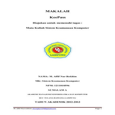 Affif kee pass | PDF