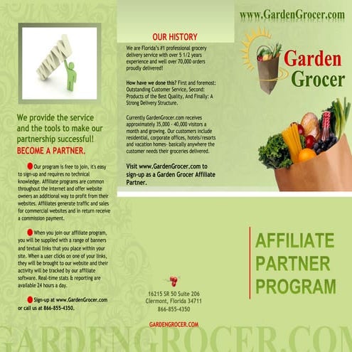 Affiliate brochure | PDF