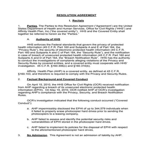 Concentra agreement | PDF