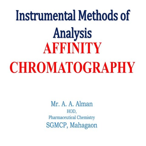 Affinity Chromatography.pptx