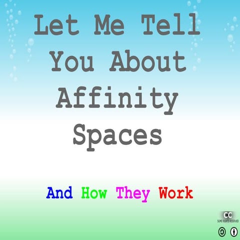 Affinity spaces | PPT