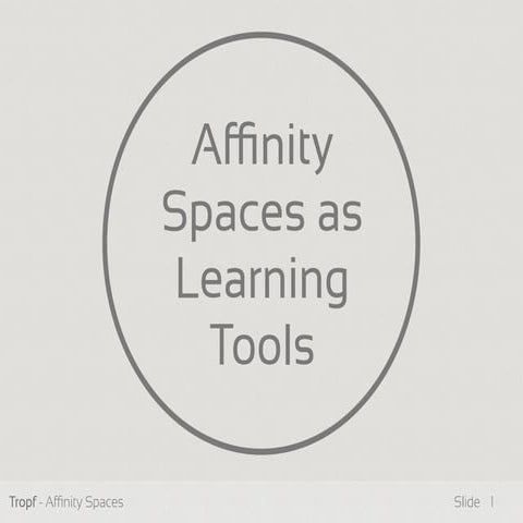 Affinity spacesste mxcon13 | PDF | Social Networking | Internet