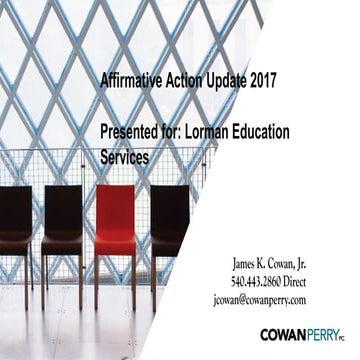 Affirmative Action Update 2017 | PPT