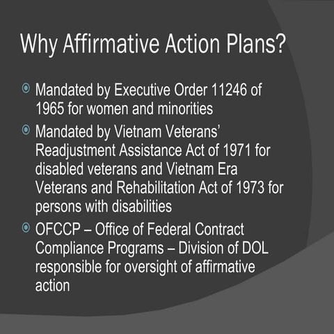 Affirmative Action Presentation | PPT