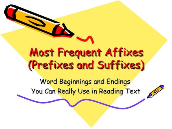Prefixes | PPT
