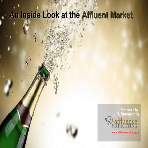 Affluent Market presentation | PPT