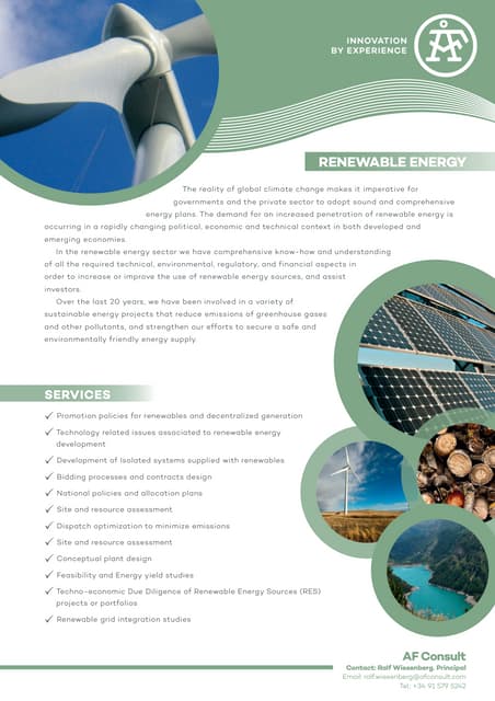 Energy Transition - A comprehensive approach | PDF