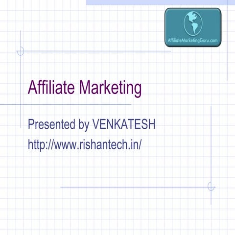 AFFILIATE MARKETING | PPT