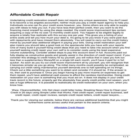 Ultimate Credit Repair Guide | PDF